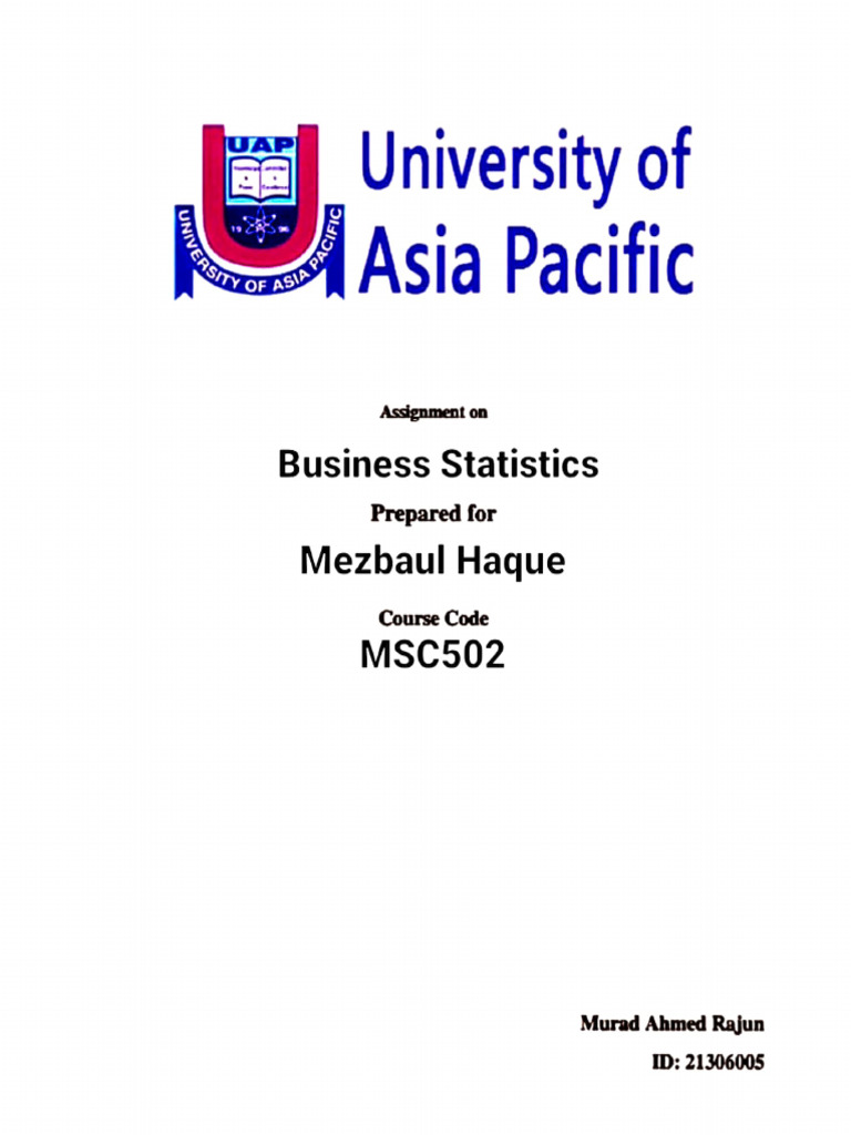 Assignment MSC502 | PDF