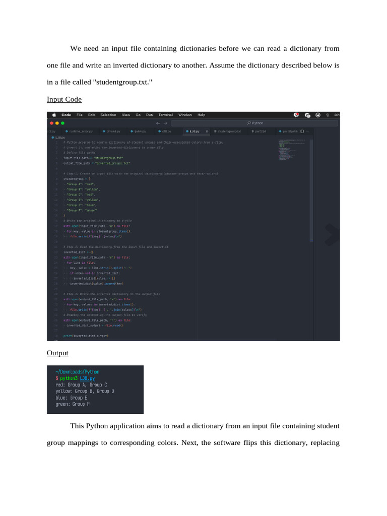 Programming Assignment Unit 8 (CS 1101 LJ WK 8) | PDF