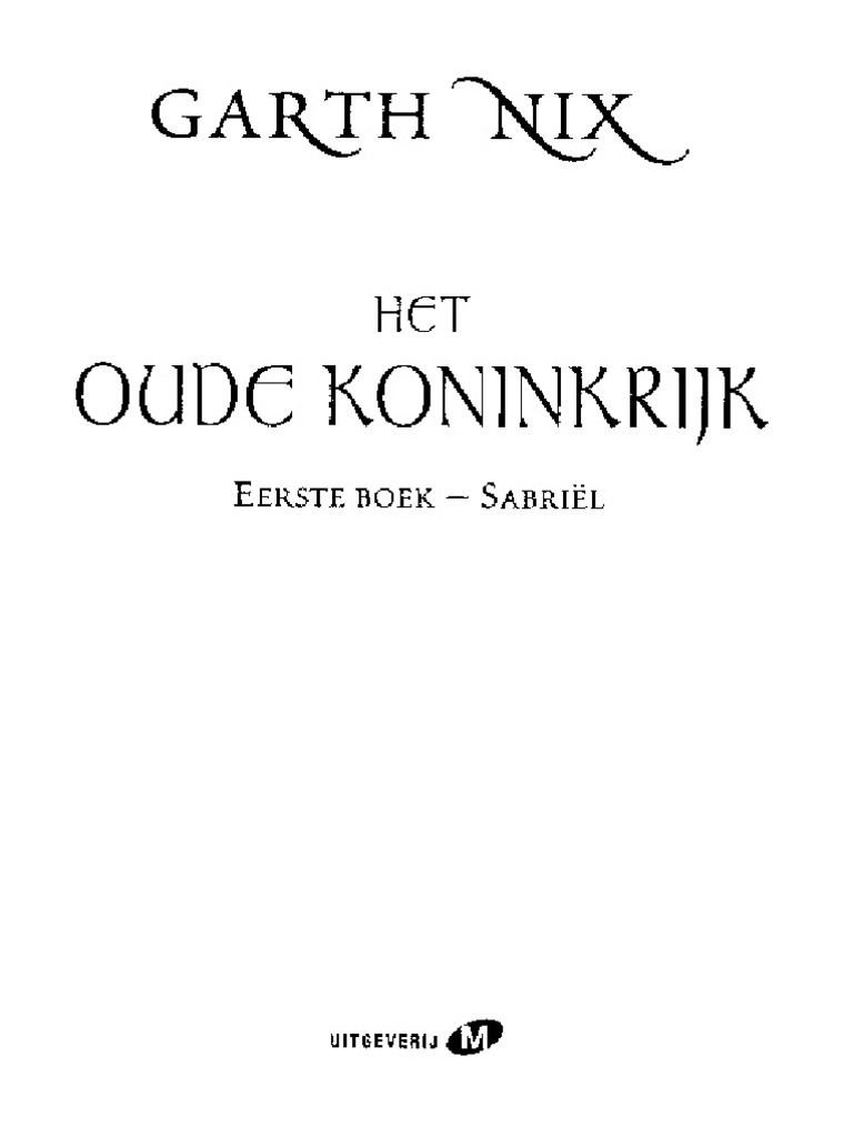 Garth Nix - Gabriel | PDF