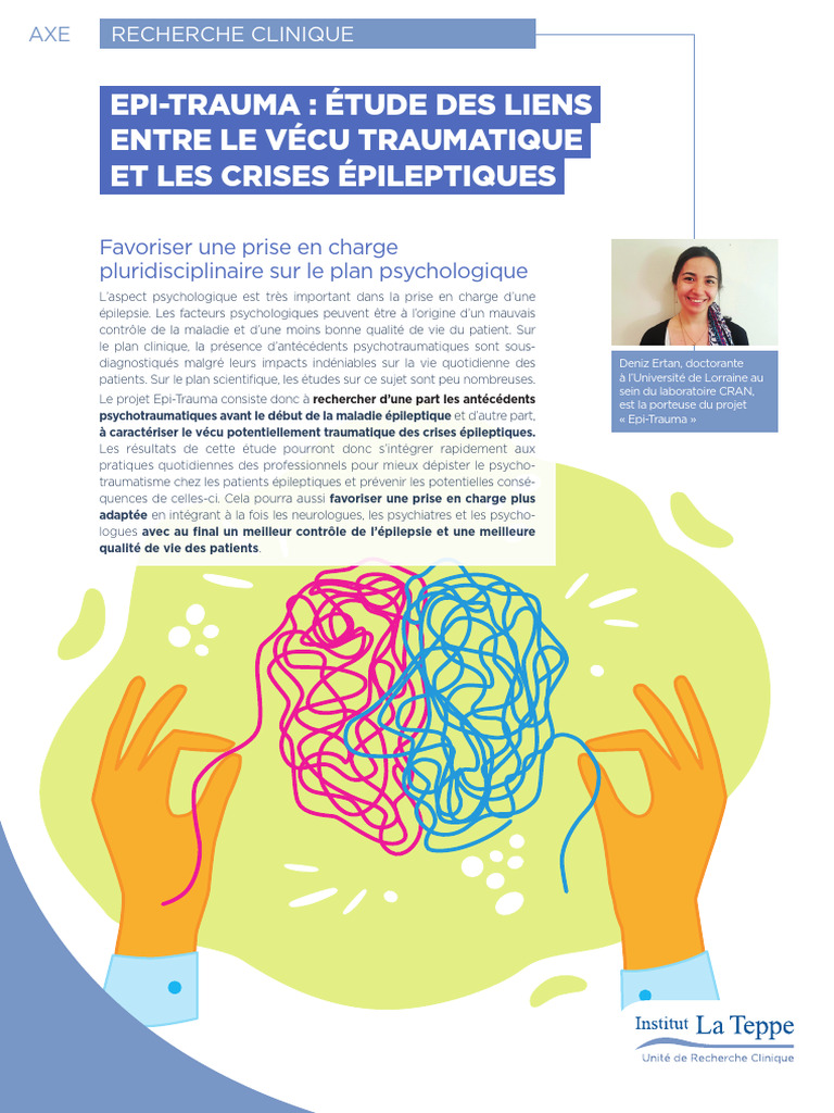 Fiche Projet 2021 Epi Trauma | PDF