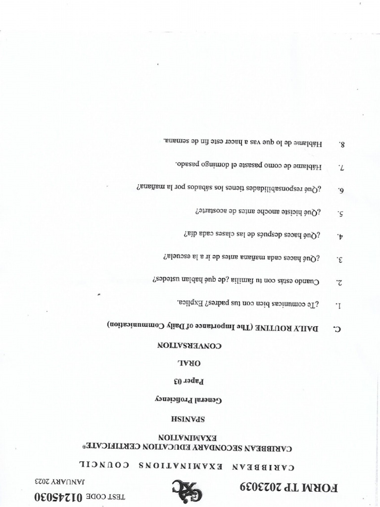 Conversation - Daily Routine | PDF