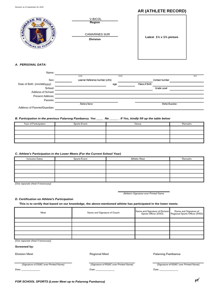 2020-6-Athlete-Record | PDF