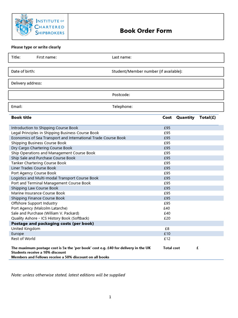 book_order_form_2018-2019 | PDF