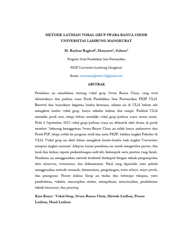 Jurnal M. Rayhan Raghad | PDF