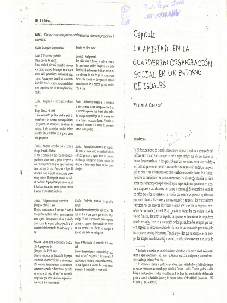 2b La Amistad en La Guarderia | PDF