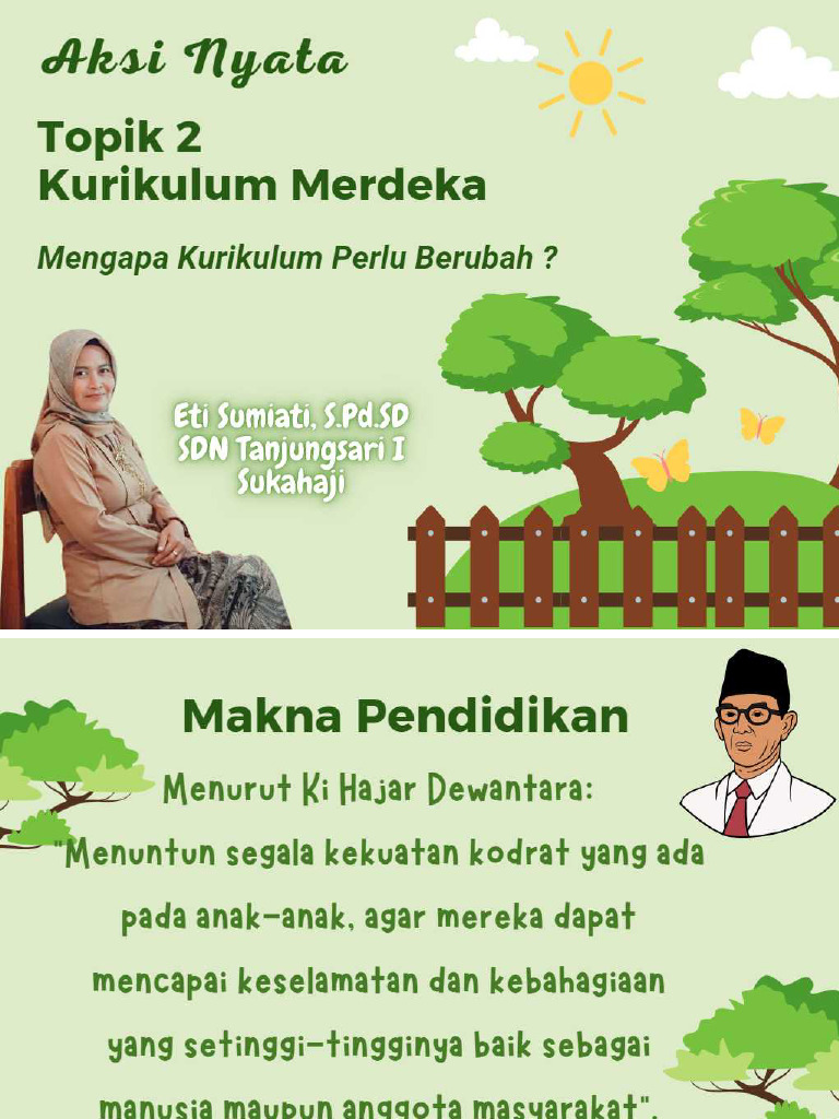 Aksi Nyata Kurikulum Merdeka Eti Sumiati, S.PD - SD. | PDF