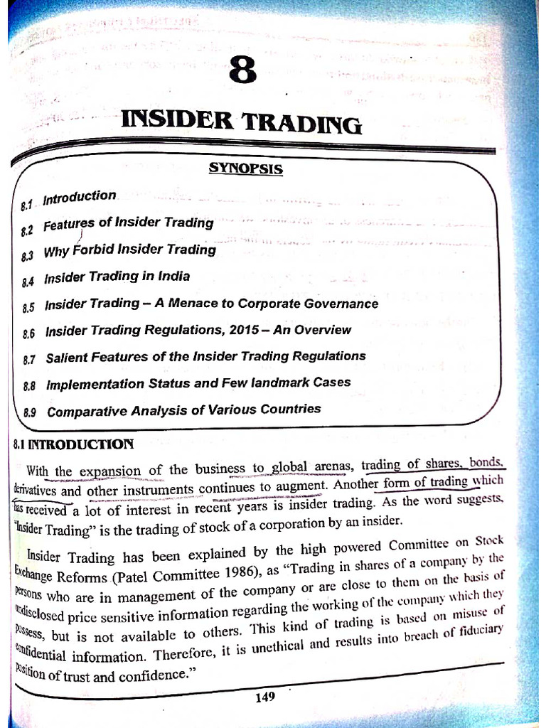 Insider Trading | PDF