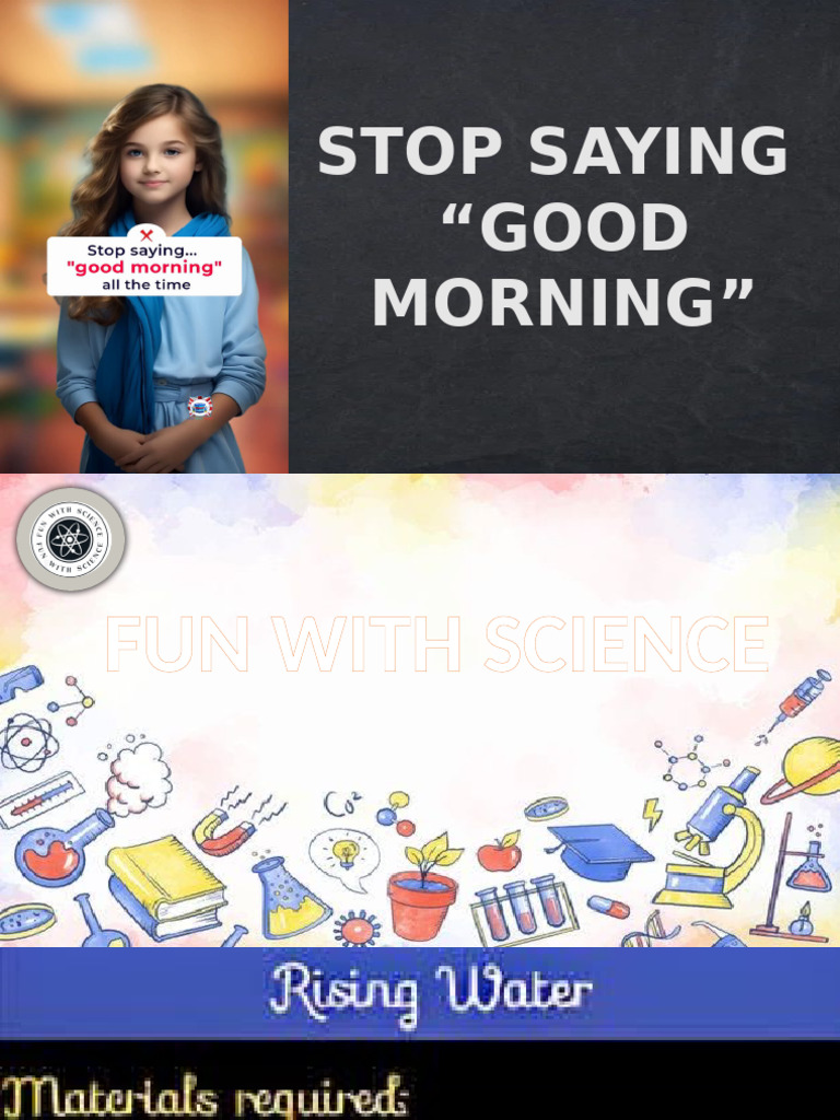 Day 2 Fun With Science | PDF