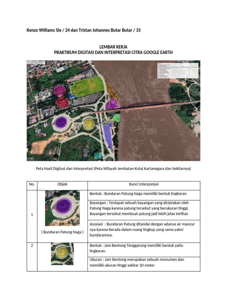 Praktikum Penginderaan Jauh (Digitasi Dan Interpretasi Citra Google ...