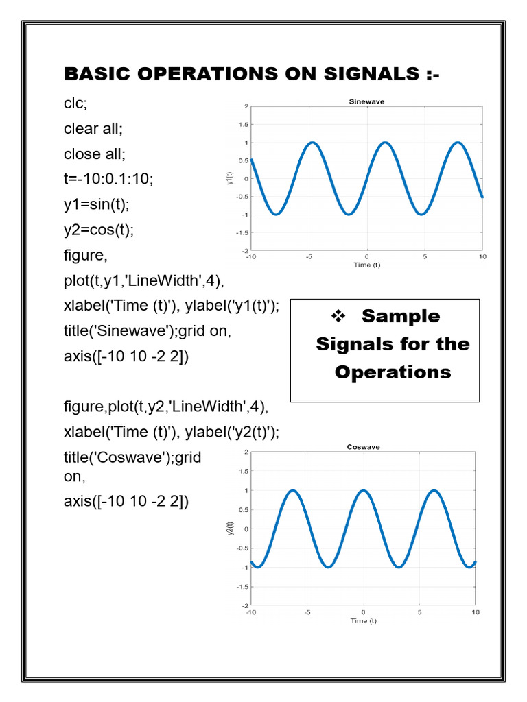 Basic Op | PDF