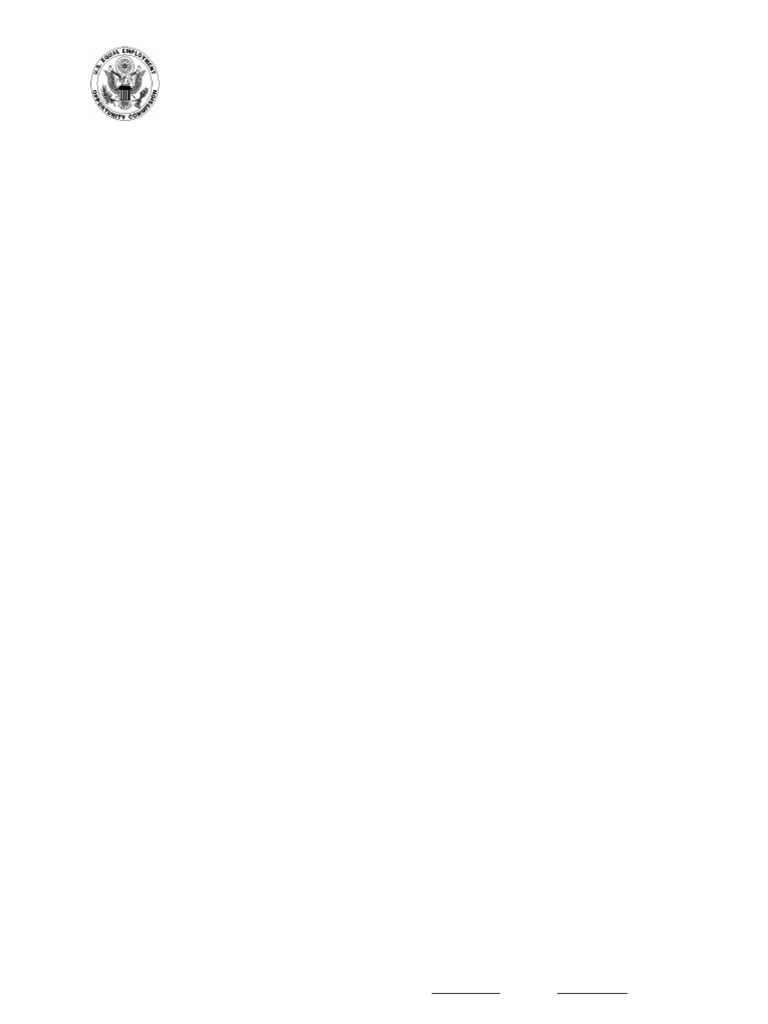 EEOC Intake Questionnaire Instructions | PDF | Equal Employment ...
