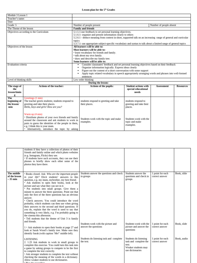 EO 1 Unit 3 New | PDF