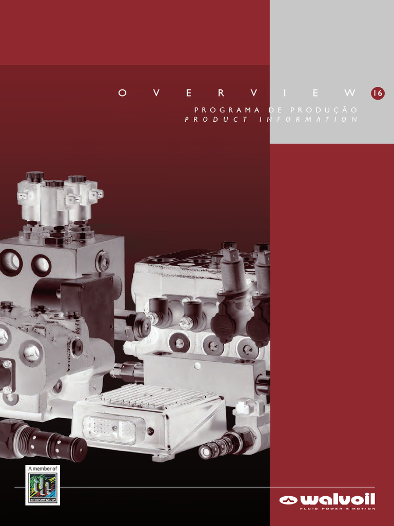 Catalogo Walvoil | PDF | Loader (Equipment) | Valve