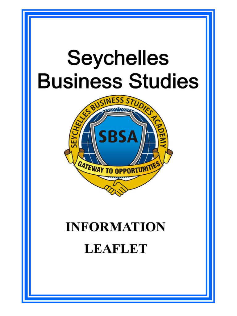 Information Leaflet | PDF