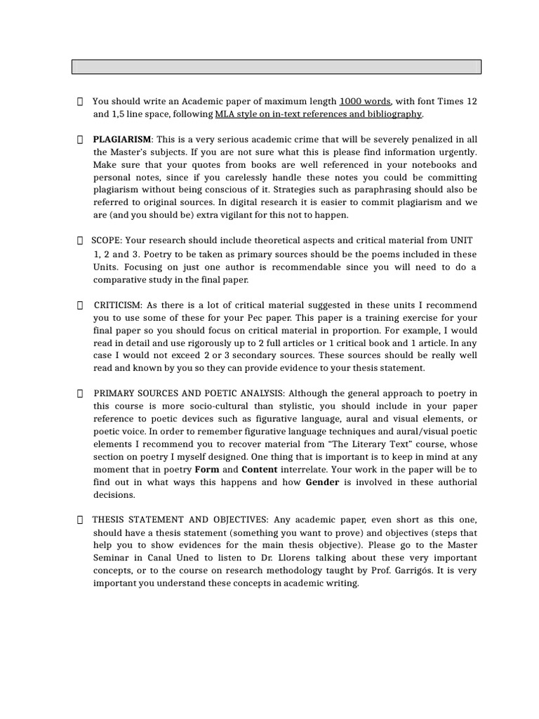 GUIDELINES PEC Poetry and Gender | PDF | Poetry | Language Arts ...