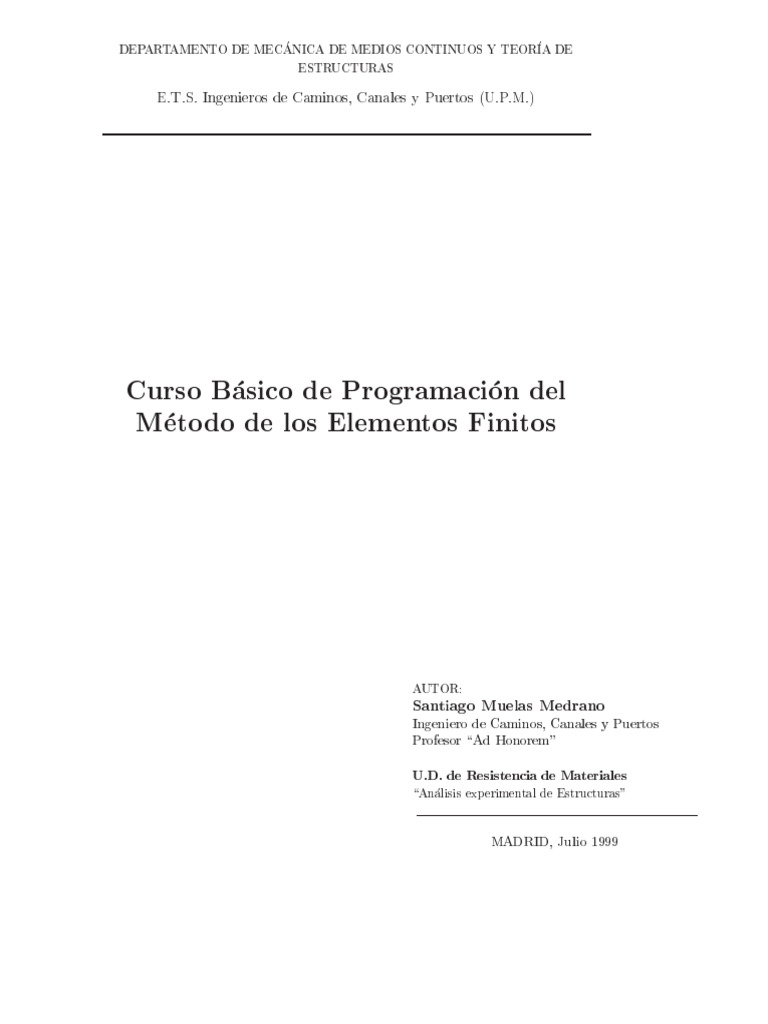 Elementos Finitos | PDF
