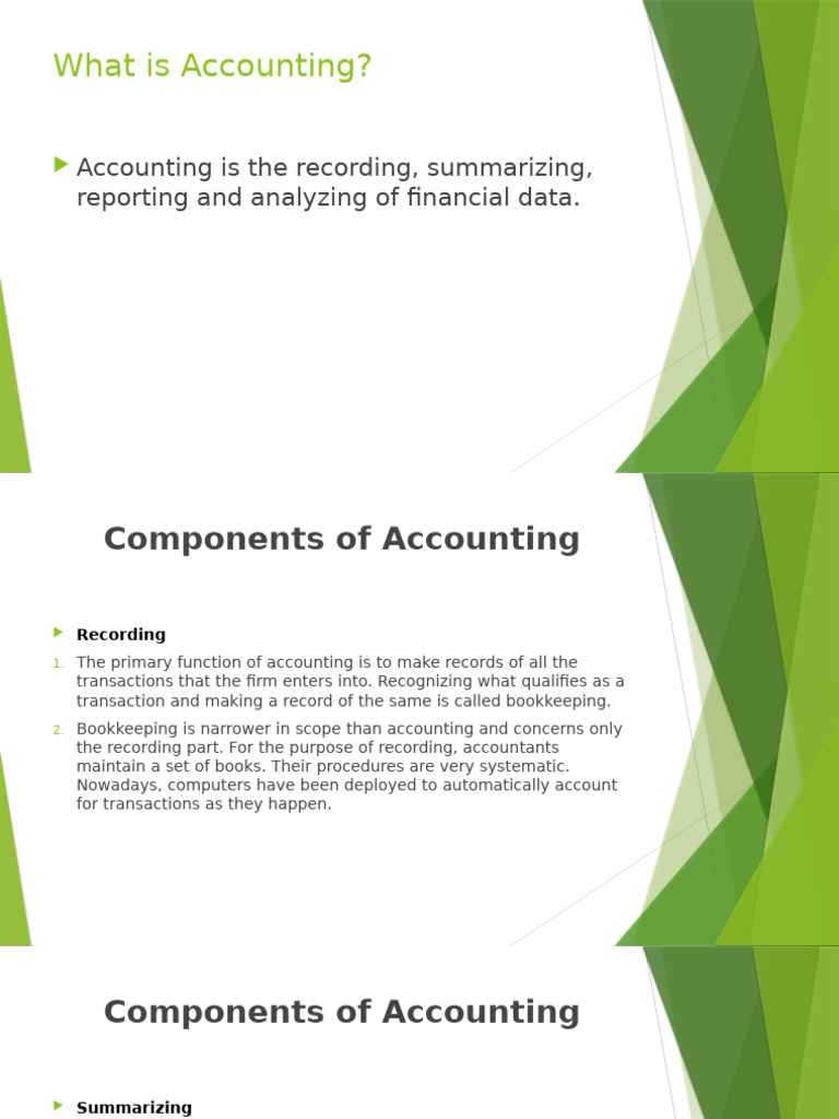 What Is Accounting | PDF