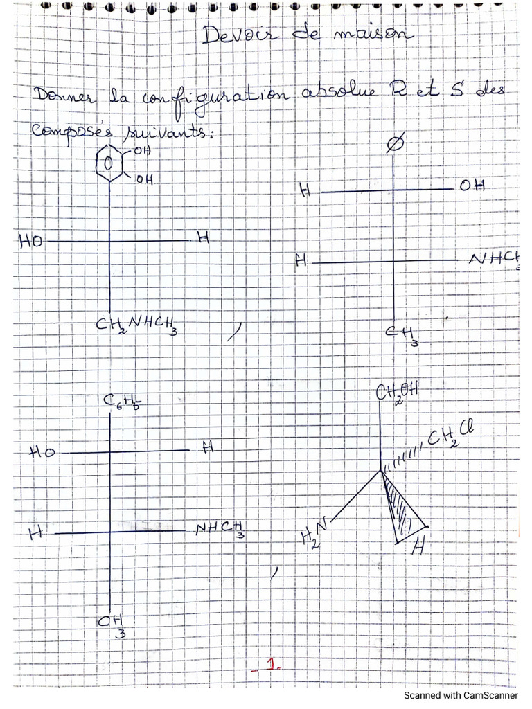Devoir De Maison Pdf
