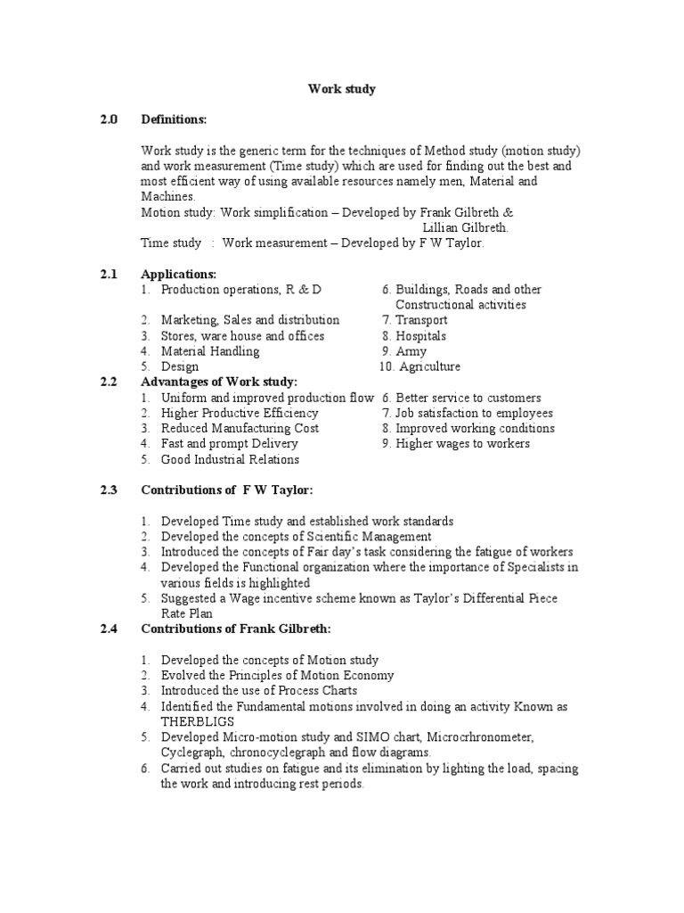 Unit2 Work Study | PDF | Employment | Science