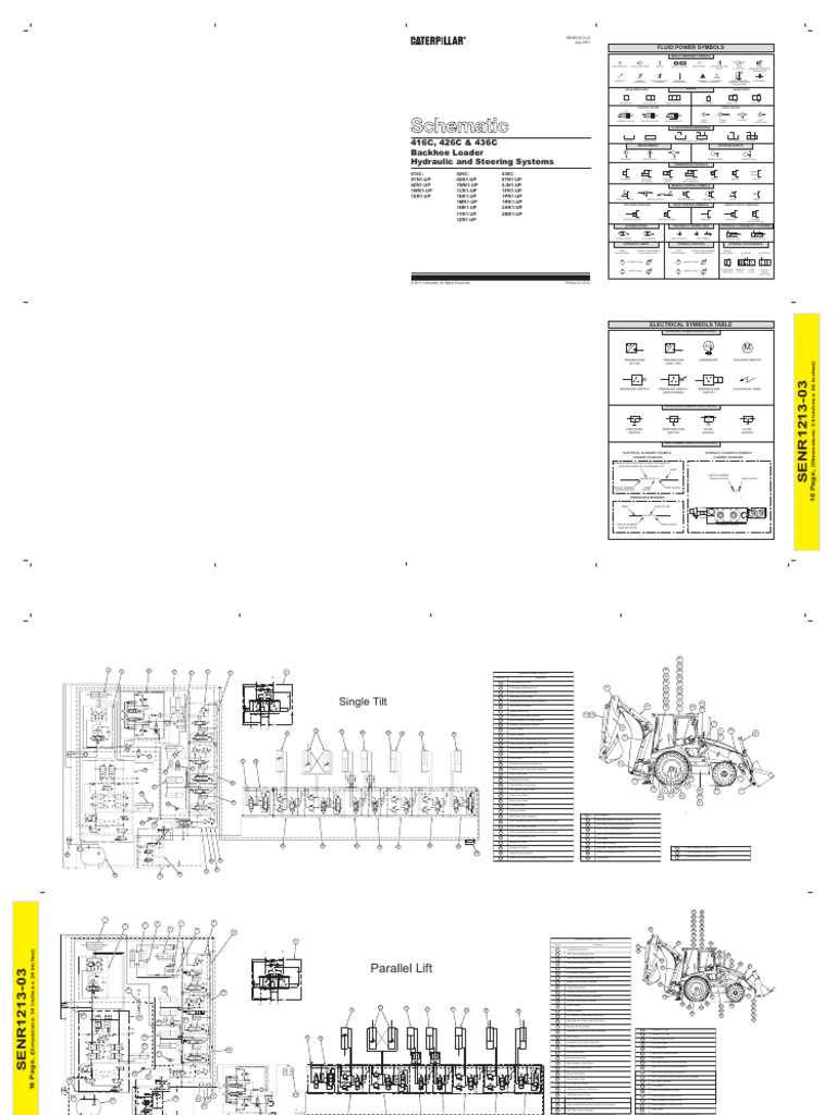 Cat 416C Hydr.&ELtrc - Manual | PDF