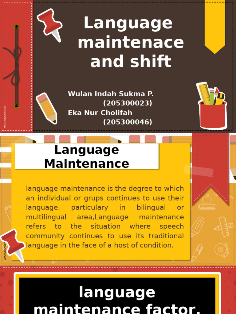 Language Maintenance and Shift New | PDF
