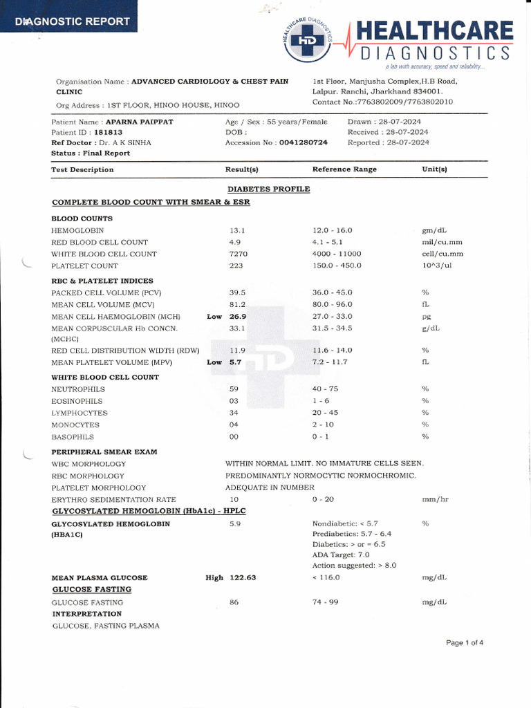 Report Healthcare Diagnostics 20240904 0001 | PDF