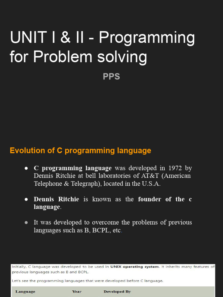 PPS - C | PDF