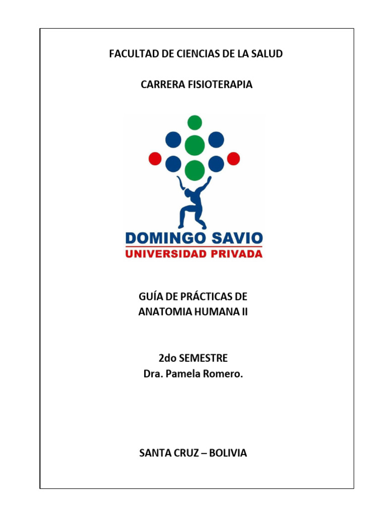 Guia Practica Anato Ii V0 | PDF