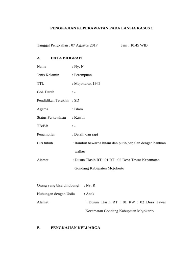 Artikel Kep Gerontik 1 | PDF