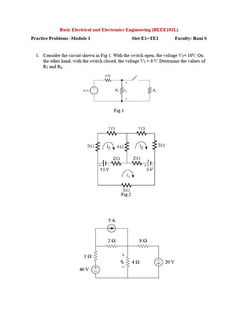 Practice Problems Module 1 Pdf