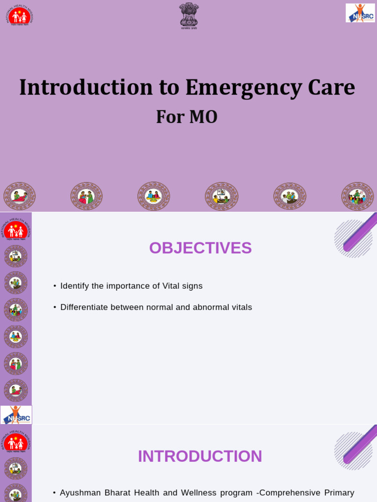 Emergency Care For MO-Introduction To Emergency Care | PDF