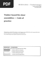 BS 8214 - Fire Door Assemblies | PDF | Door | Building Engineering