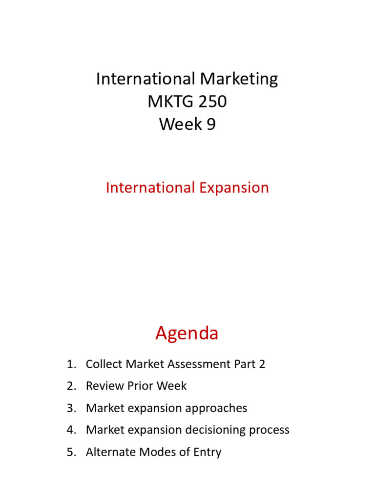 Intal MKTG 9 | PDF