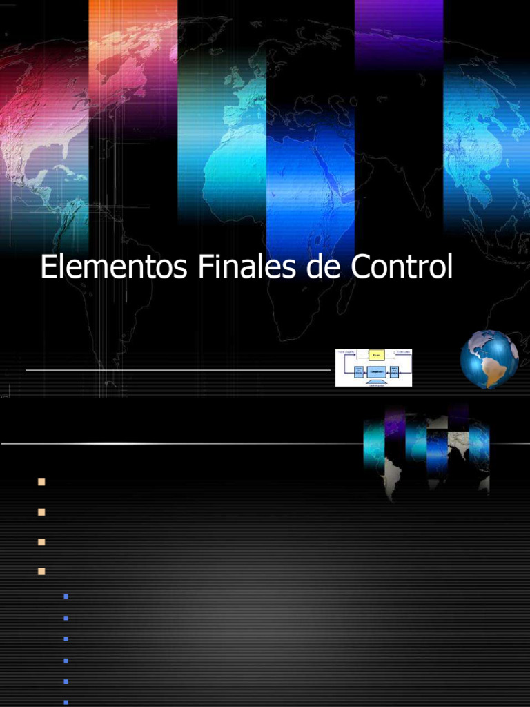 Elementos Finales de Control | PDF