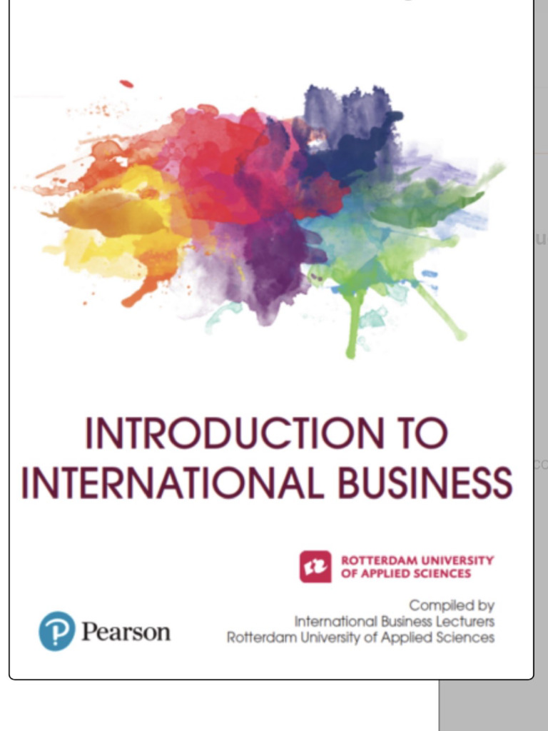 Introduction to IB Book PDF | PDF