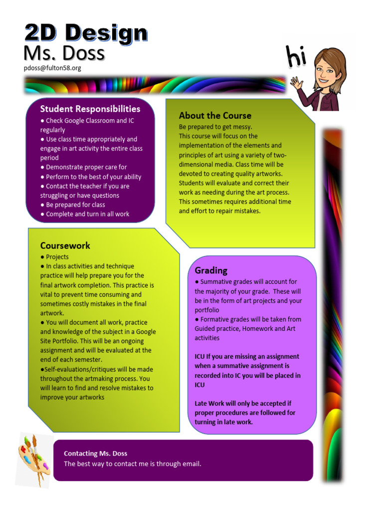 Syllabus 2D Design | PDF