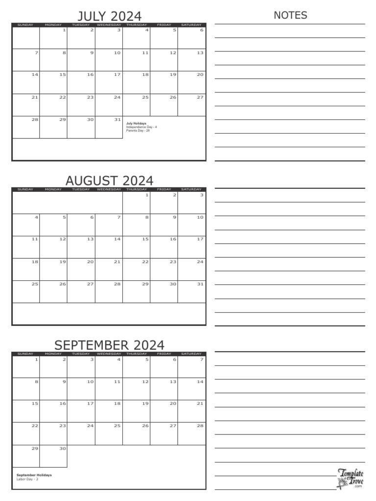 JULY 2024: Notes | PDF