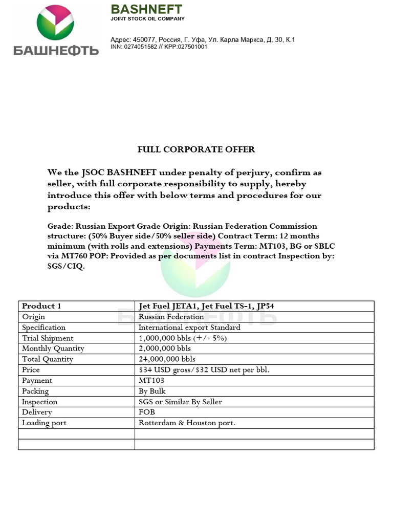 Bashneft | PDF