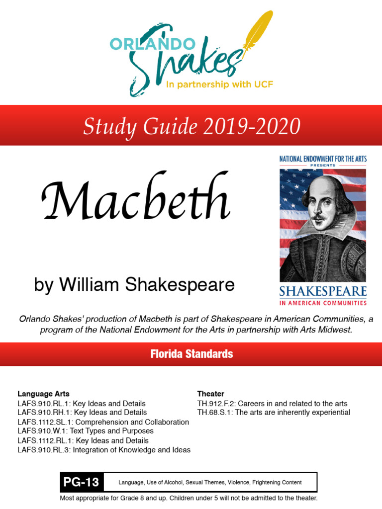 Macbeth Study Guide | PDF