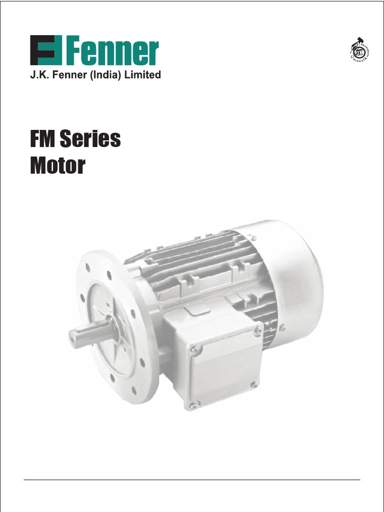 JK Fenner FM Series Motor Catalogue | PDF