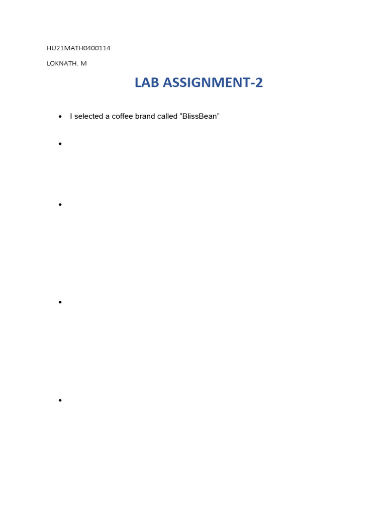 Dmlab 2 | PDF