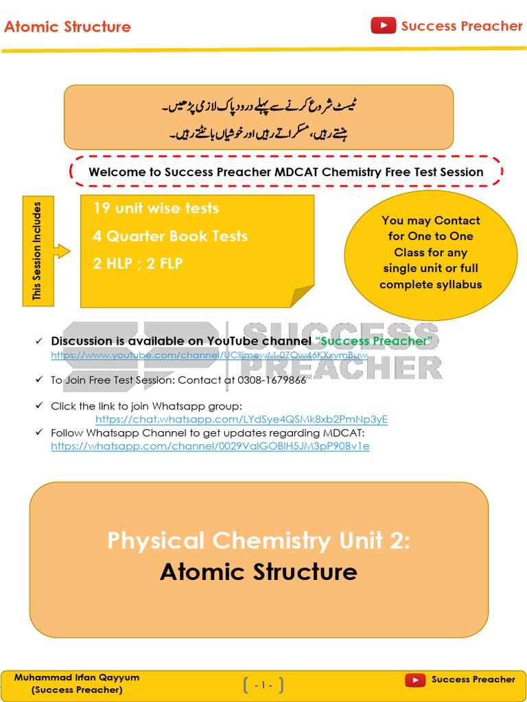 2. Atomic Structure | PDF