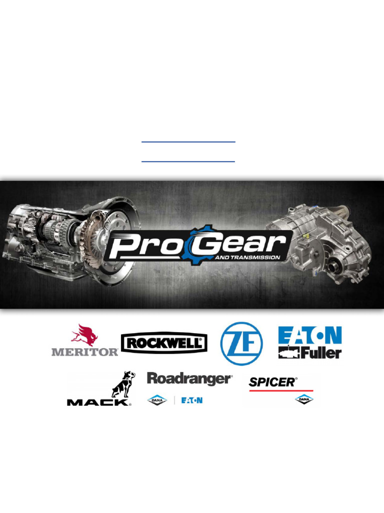 Mack Maxitorque Es 18 Speed Transmission t31821 | PDF