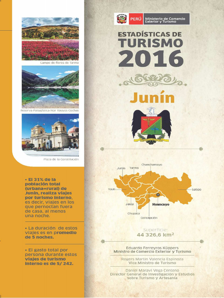 8 Triptico JUNIN Mincetur OK Dic 17 | PDF