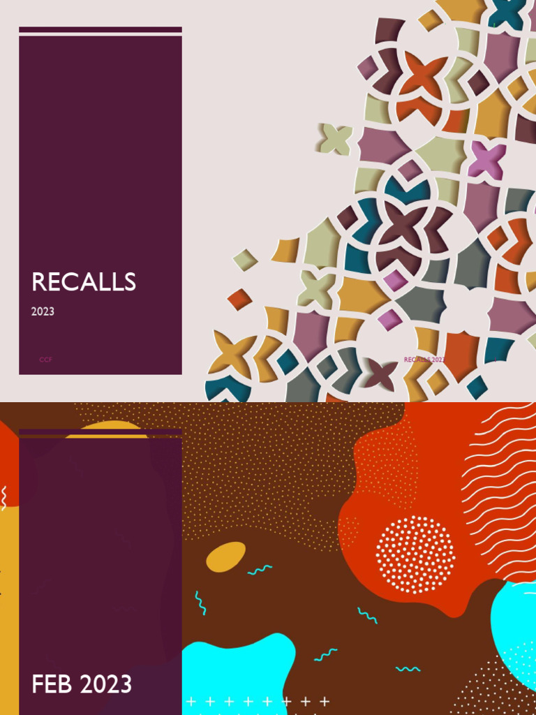 RECALLS-2023 | PDF