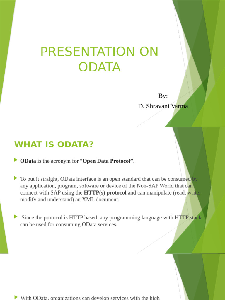 Odata | PDF Odata | PDF