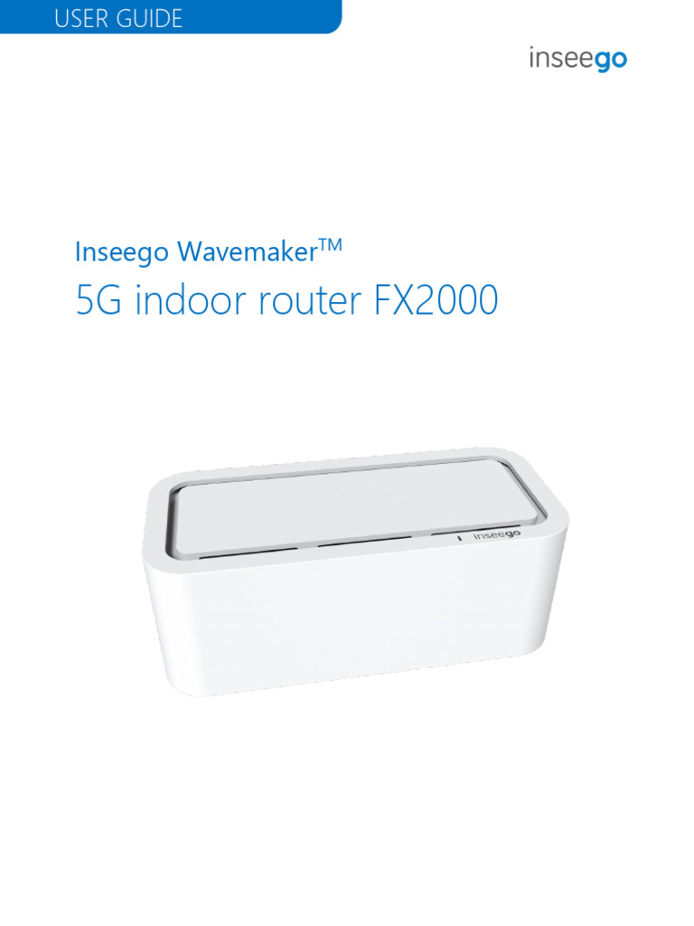 FX2000 User Guide | PDF