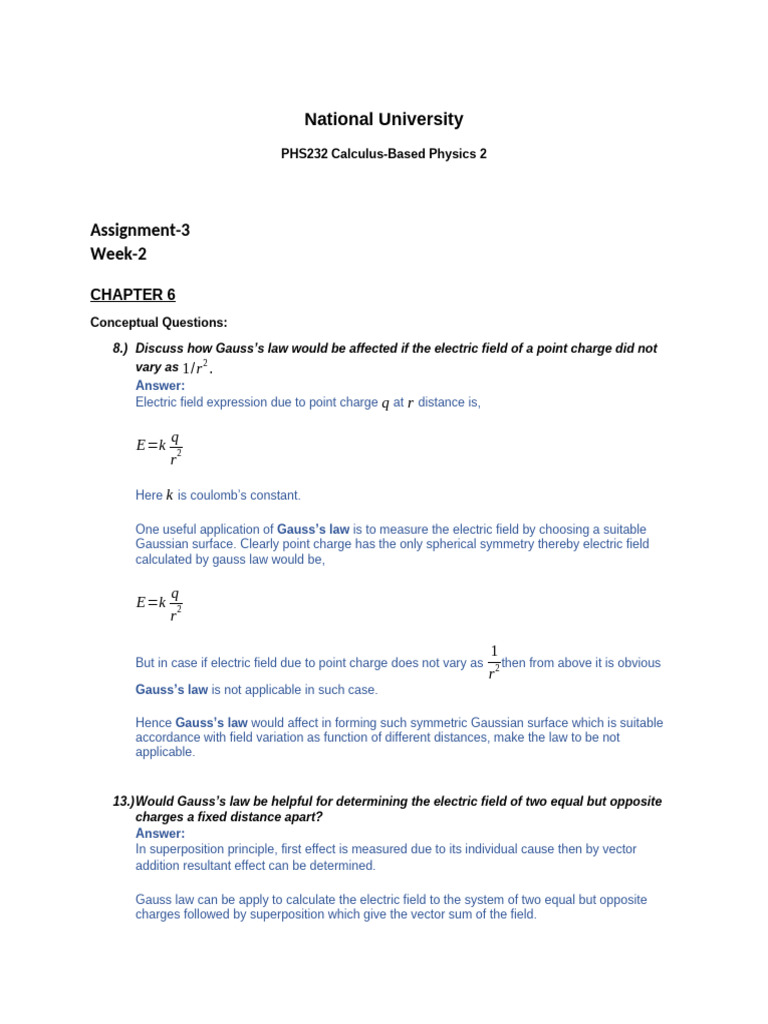 PHS232 - Assignment3 - Lesson3 | PDF