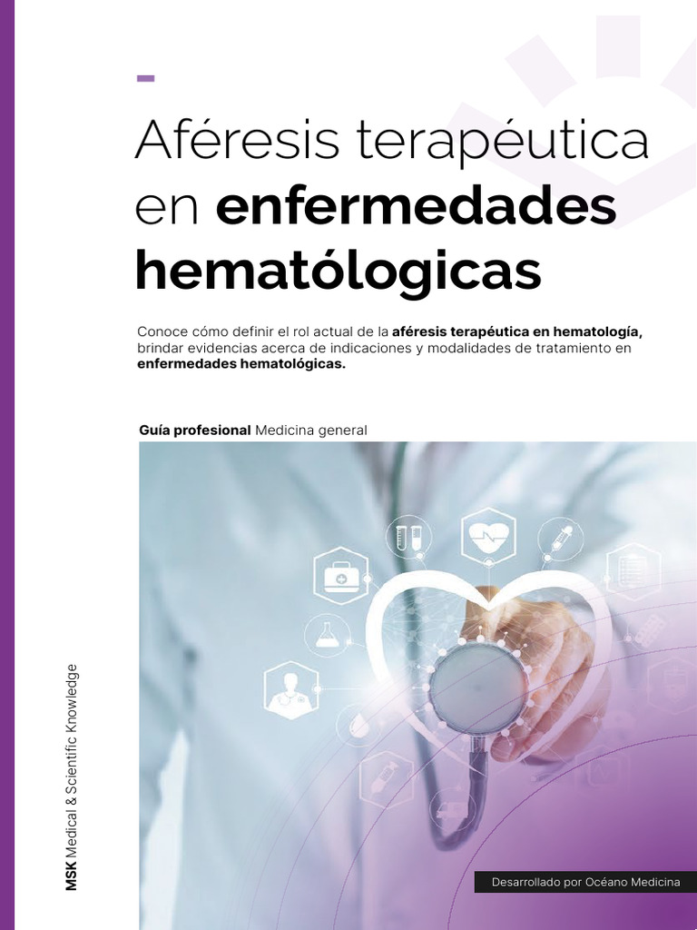 Aferesis en Hemato | PDF
