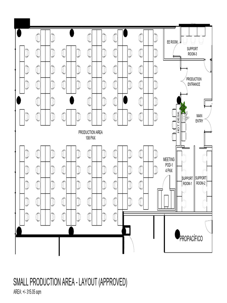 Arena 3F - Small Production Layout - 28mar2024-Rev04 (APPROVED) | PDF